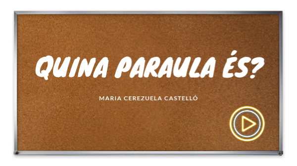 Quina paraula queda? | Genially