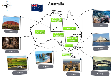 MAP OF AUSTRALIA | Genially