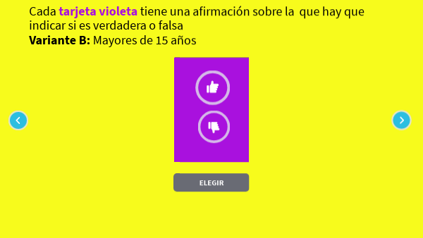 Tarejtas Violetas B | Genially