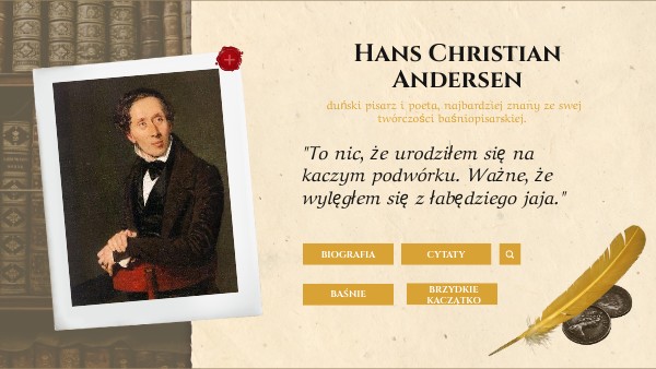 Hans Christian Andersen | Genially