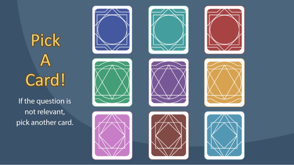 CEP - Pick A Card | Genially