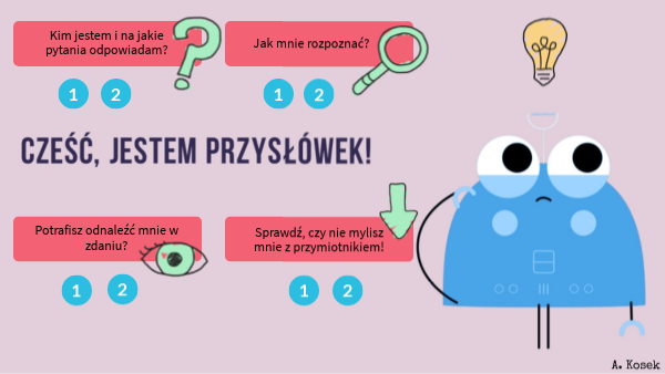 Przysłówek kl. IV | Genially