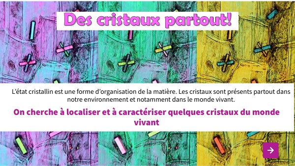 TP des cristaux partout | Genially