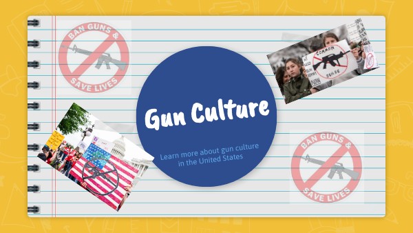 gun culture NOTEBOOK
