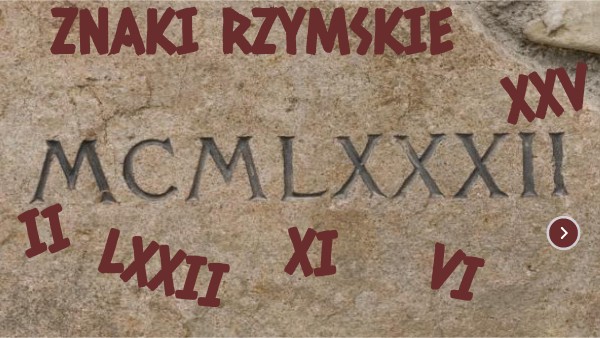 znaki rzymskie copy