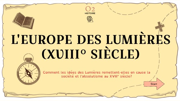 L'Europe des Lumières. 4ème | Genially