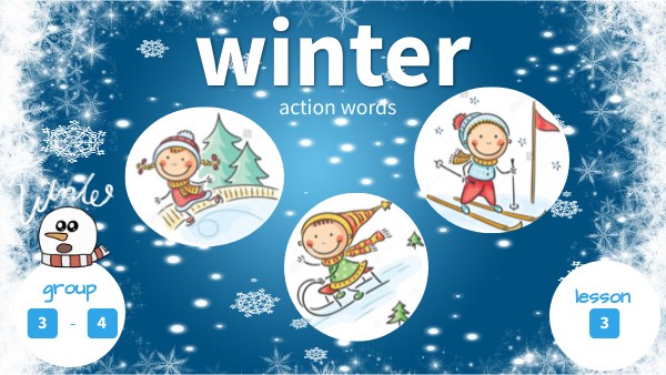 Group 3-4 Winter lesson 3 | Genially