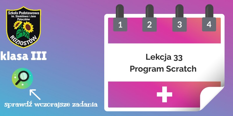 Lekcja 33 - Program Scratch