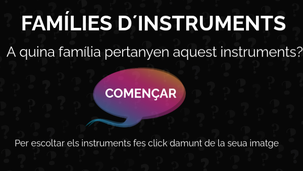 famílies d´instruments | Genially