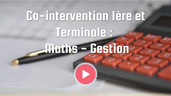 Co-intervention - Révisions