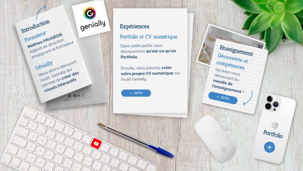 Formation Portfolio | Genially