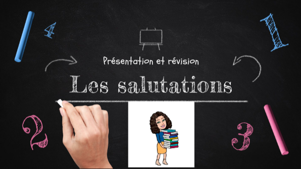 Les salutations | Genially