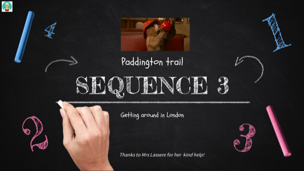 Getting around in Londin with Paddington | Genially