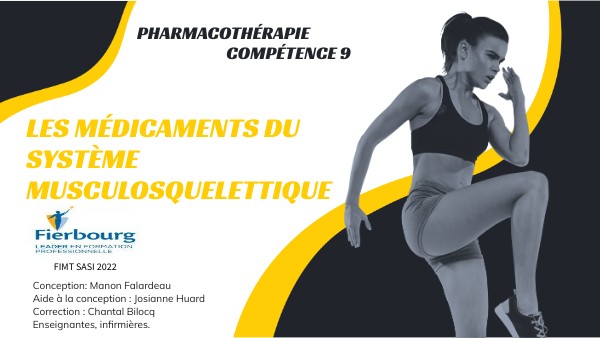 Les médicaments du système musculosquelettique. | Genially