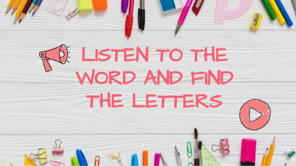 Segmenting CVC words | Genially