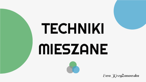 techniki mieszane | Genially