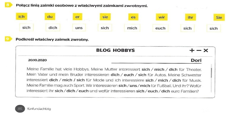 ESSEN- STUNDE 7 Rozkazy | Genially