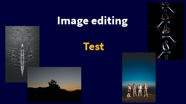 Image editing test