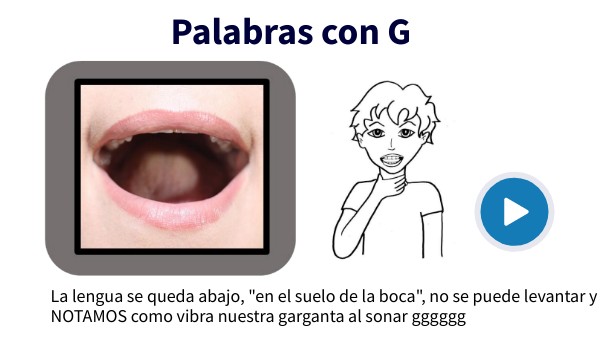 PALABRAS CON G | Genially