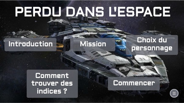 1ère Bac Pro Perdu dans l'Espace | Genially