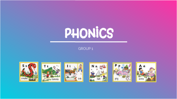 PHONICS Group 1 | Genially