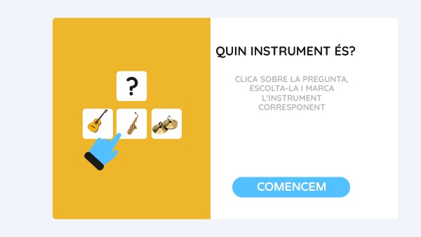 ELS INSTRUMENTS MUSICALS I LES SEVES FAMÍLIES