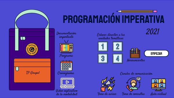 Programación Imperativa | Genially