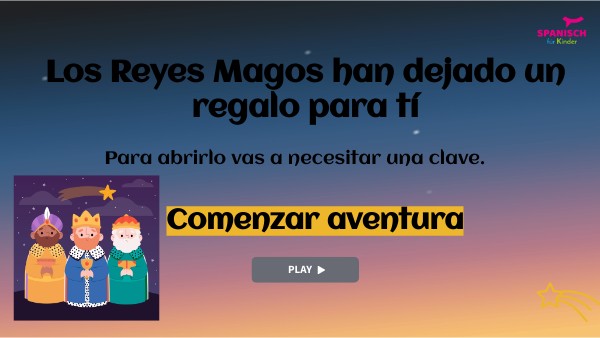 Breakout Reyes Magos | Genially