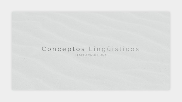 Presentación conceptos | Genially