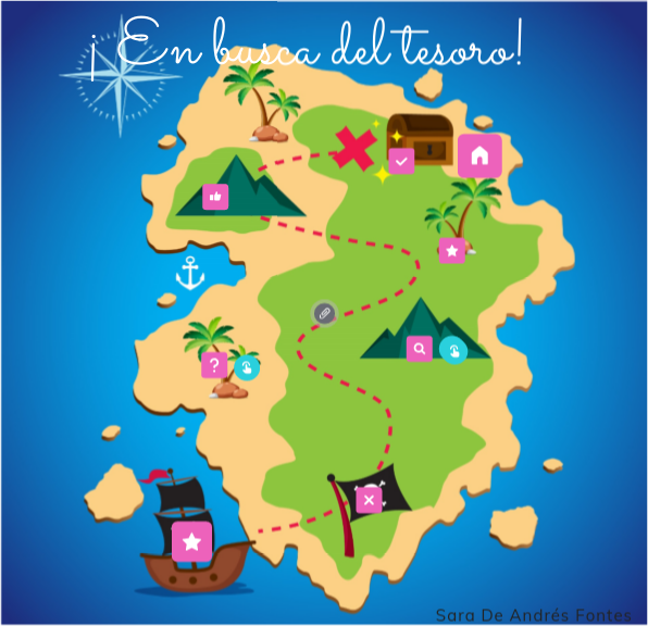 ¡En busca del tesoro!