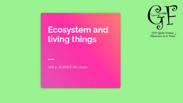ECOSYSTEM | Genially