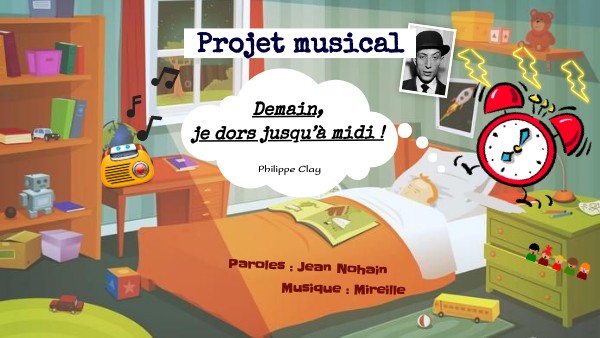 Demain je dors jusqu'à midi ! | Genially