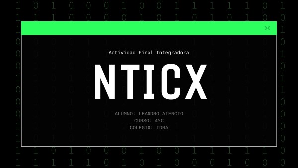 NTICX INTEGRADOR | Genially