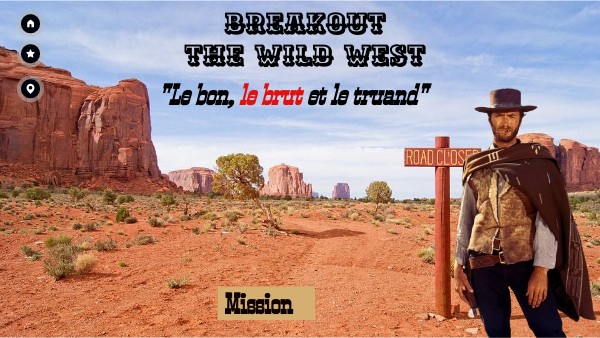 Breakout the wild west 2024 | Genially