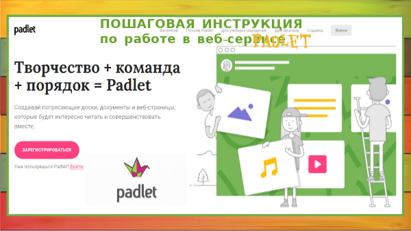 Пошаговая инструкция по работе в веб-сервисе Padlet | Genially