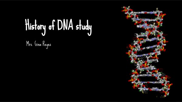 History of DNA | Genially
