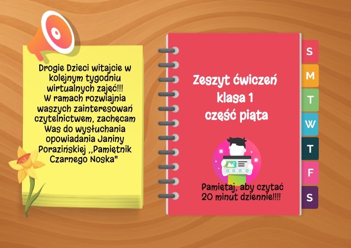 Zeszyt klasy 1 część 4 | Genially