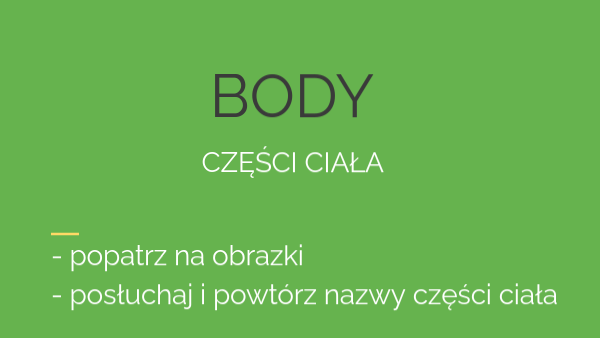 BODY - grade 1