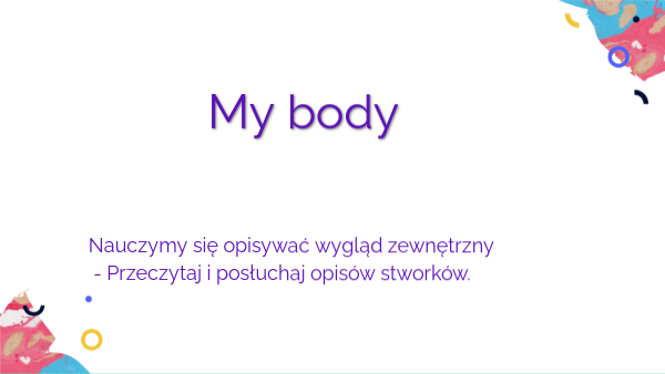 My body | Genially
