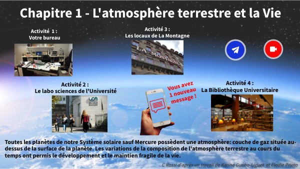 Term Ens Sc -TH1 - Chap 1 - Atmosphère Vie | Genially