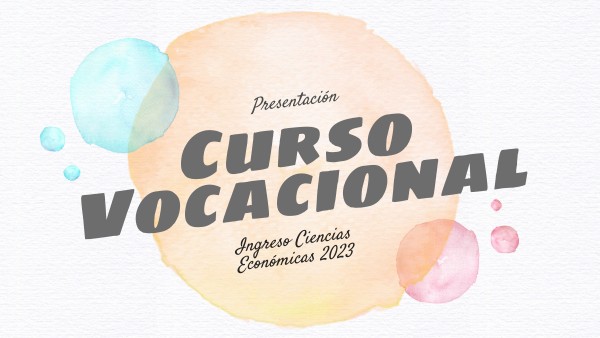 Curso vocacional 2023