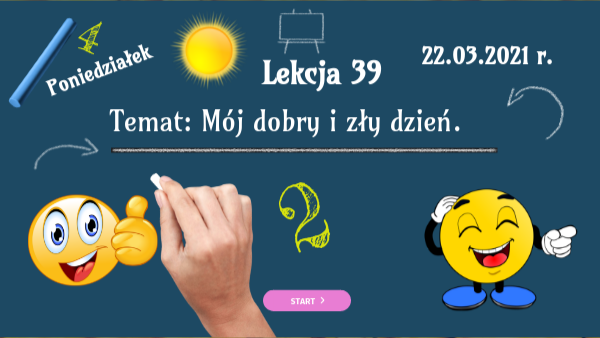 Lekcja 39, pon. 22.03.2021 r. | Genially