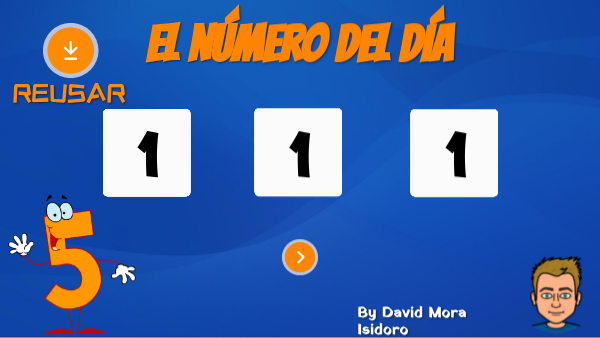 El número del día | Genially