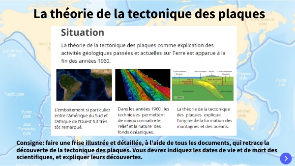 La théorie de la tectonique des plaques | Genially