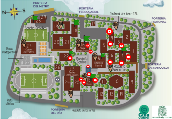 Un recorrido por el campus Universitario | Genially