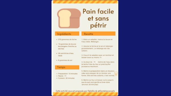 Faire du Pain | Genially