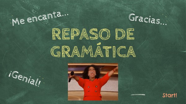 REPASO GRAMATICA a1-a2