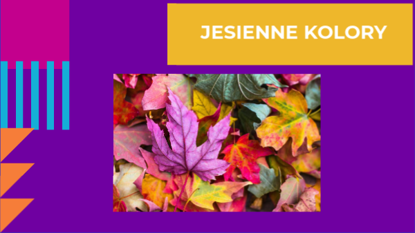 Jesienne kolory | Genially