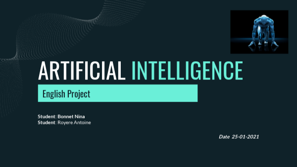 Artificial intelligence | Genially