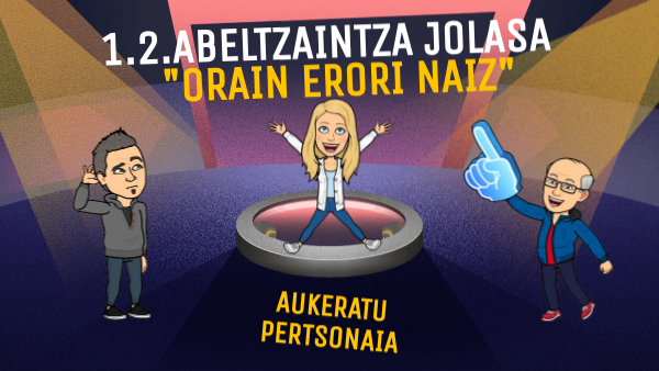 1.2.Abeltzaintza jolasa